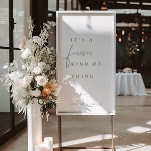 Wedding Welcome Sign Template, Engagement Rehearsal Dinner Welcome Sign ...