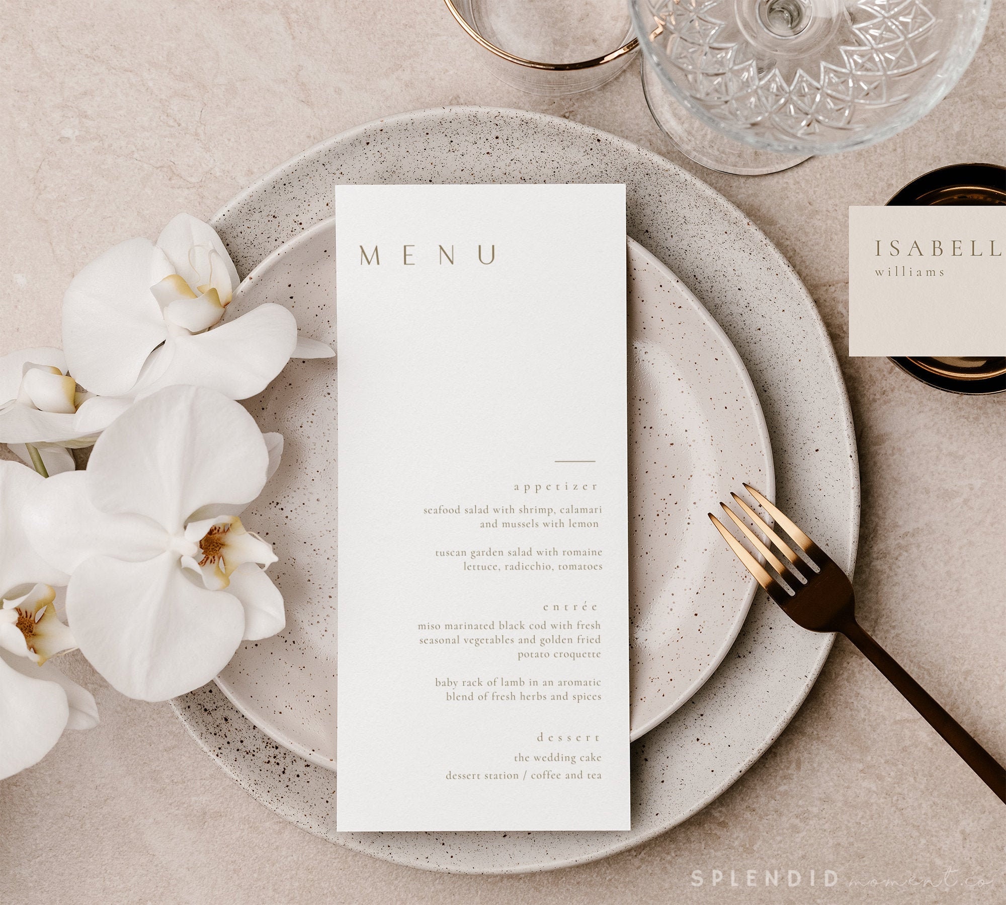Banquet Menu Design