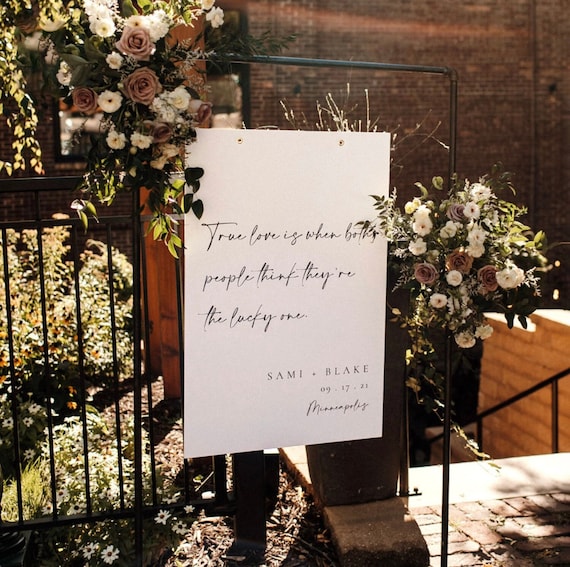 Love wedding signs 60 photos - Astyledwedding.com