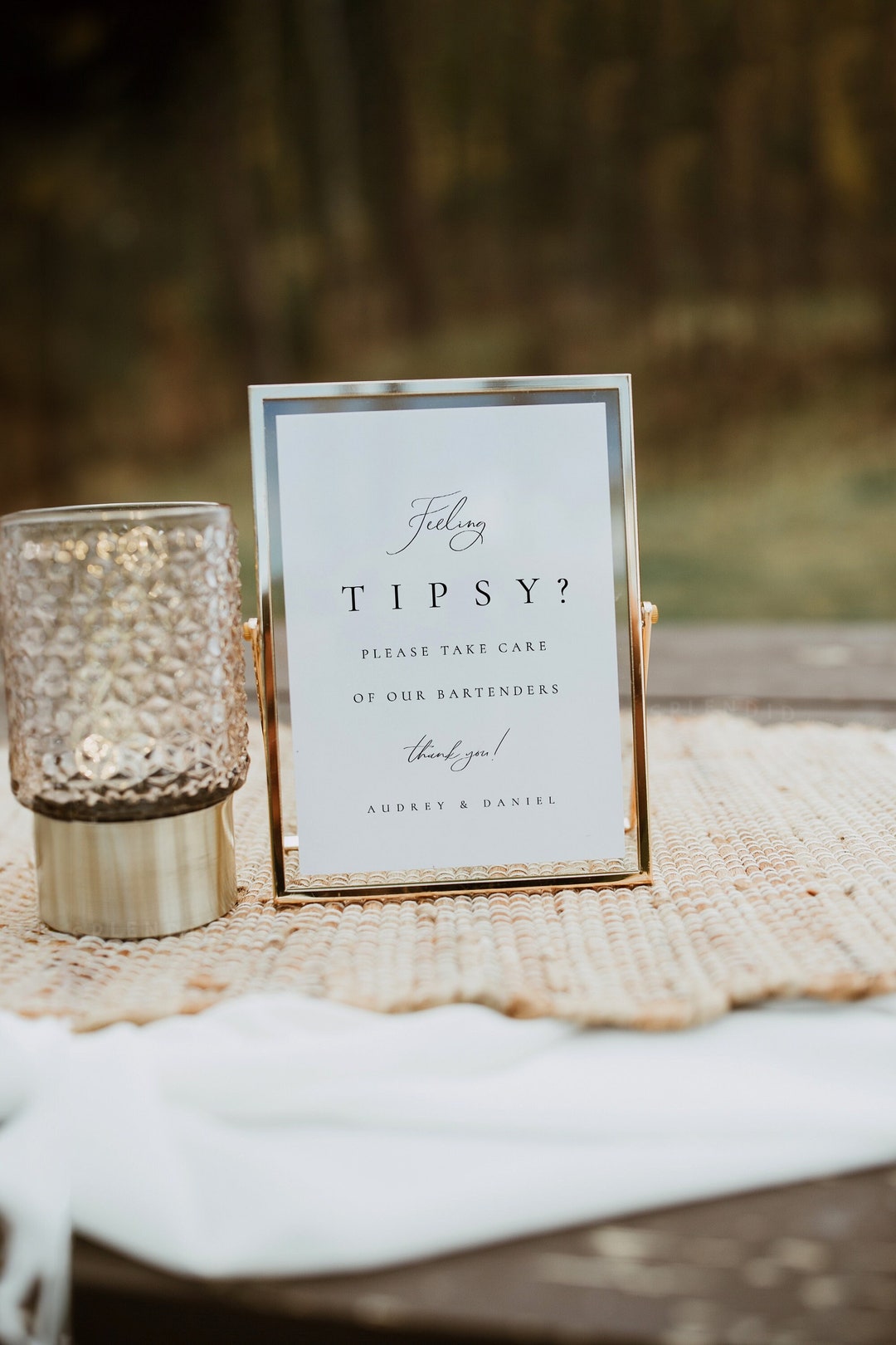 Bartender Tips Jar Sign Template, Wedding Tip Jar Sign, Tip Your ...