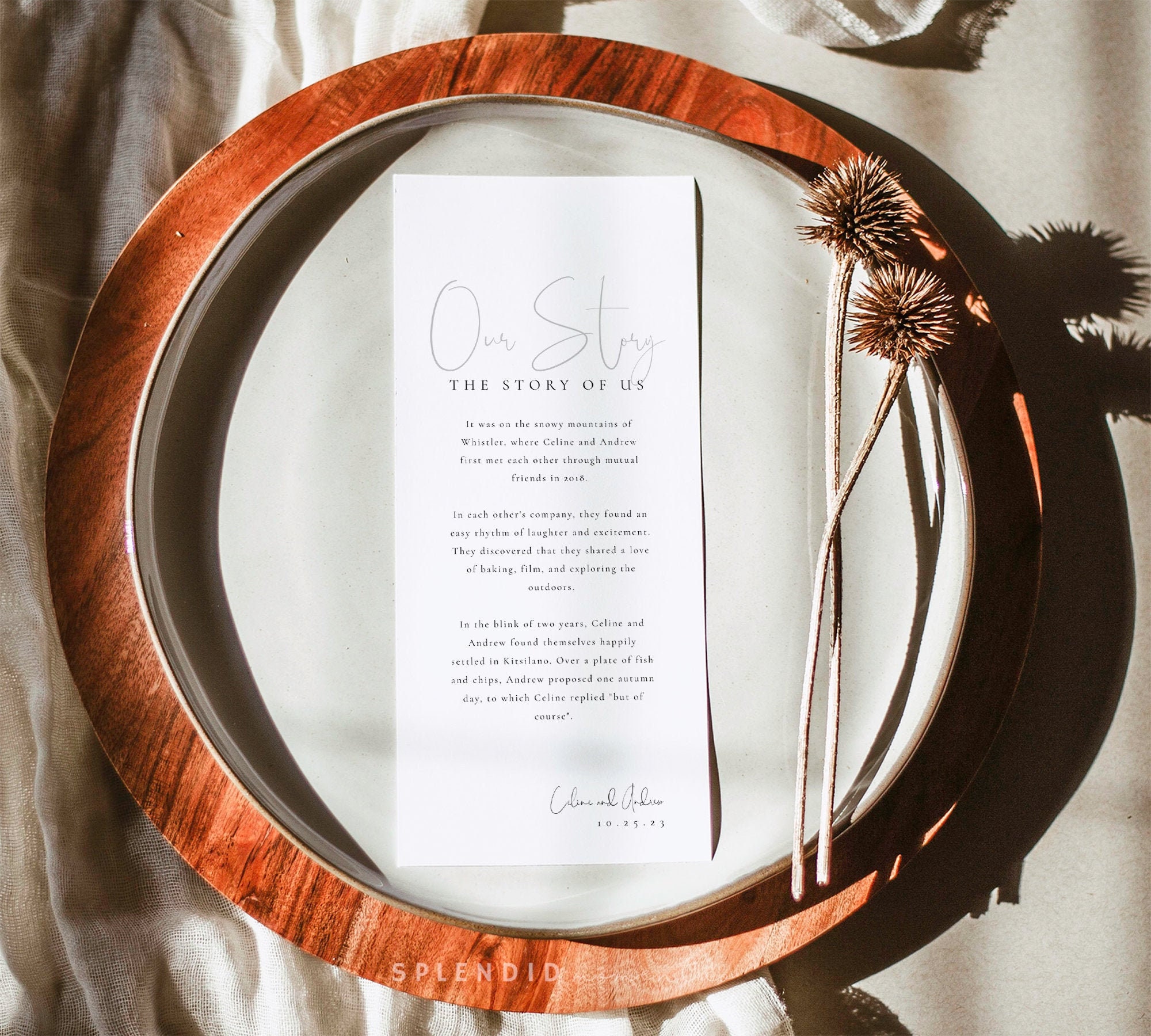 Reception Sign How We Met Sign Our Love Story Card - Etsy