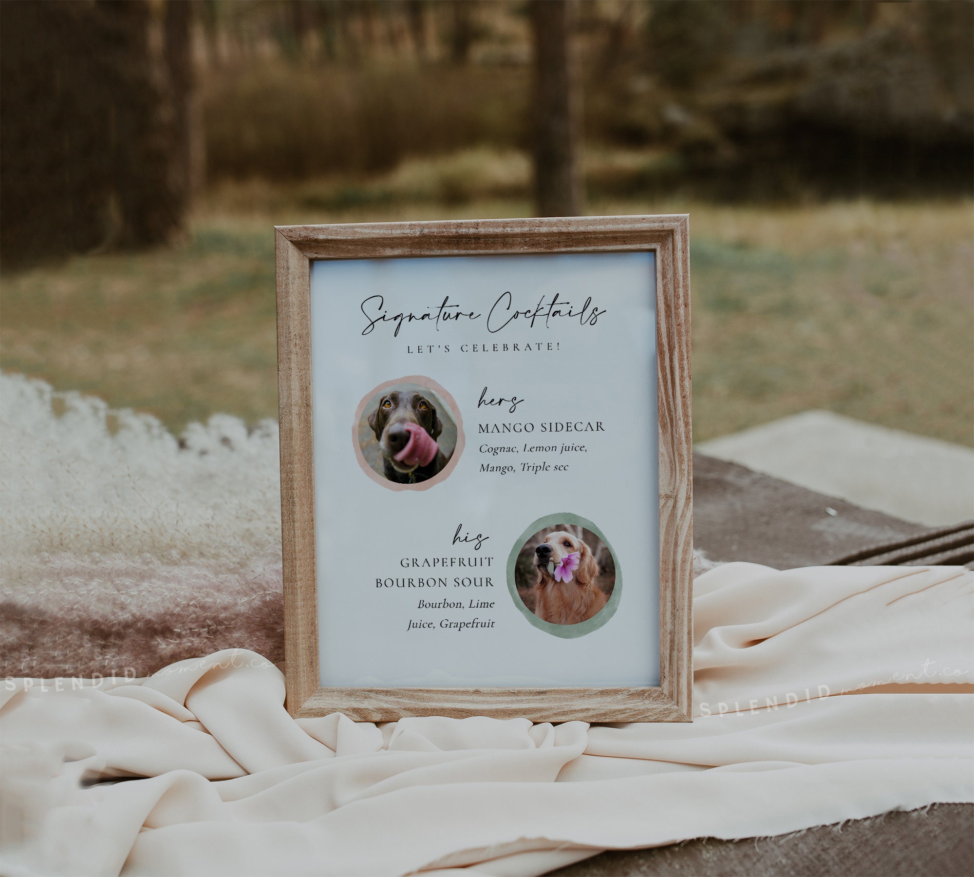 Modern Pet Bar Sign Template Modern Dog Bar Sign Pets Bar | Etsy