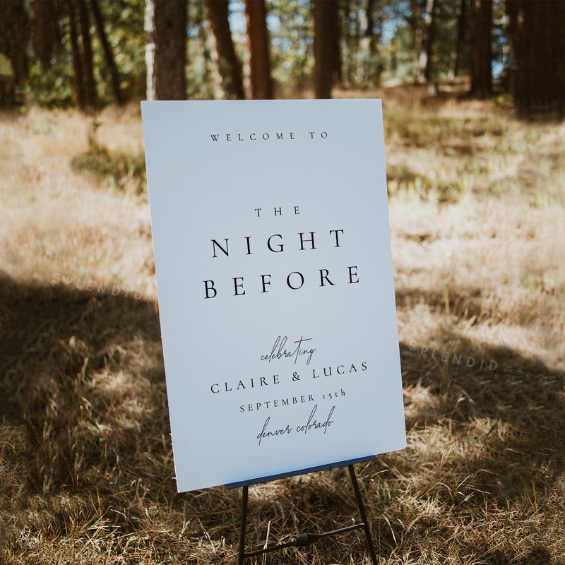 Rehearsal Dinner Sign - Etsy