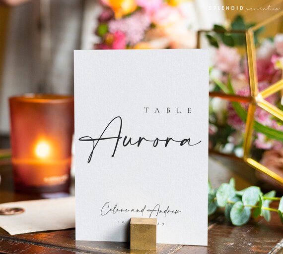 Tarjetas Con Nombres Para Mesas Campestres