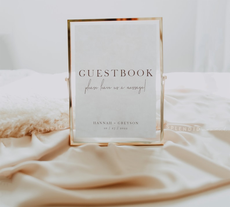 Boho Wedding Reception Template Bundle Printable Rustic - Etsy