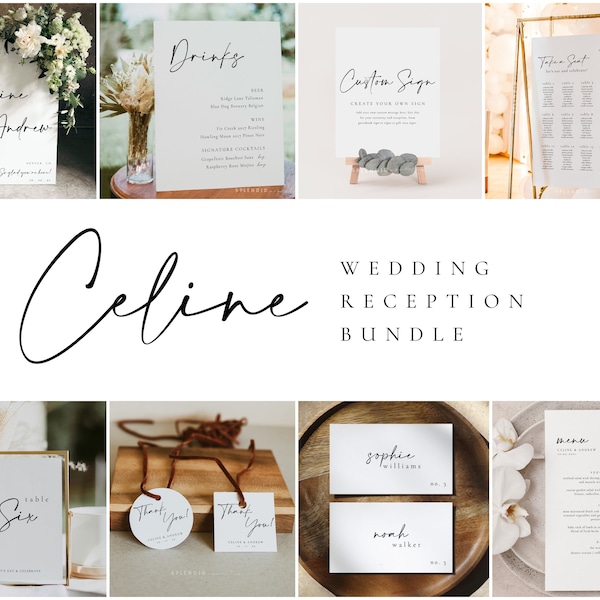 Wedding Reception Signs - Etsy