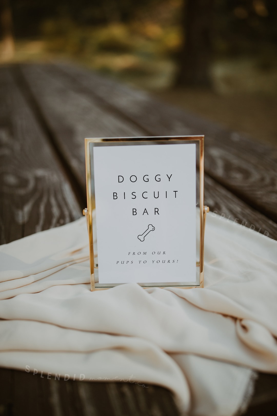 Doggy Biscuit Bar Sign Template, Dog Treats Sign, From Our Pups to ...