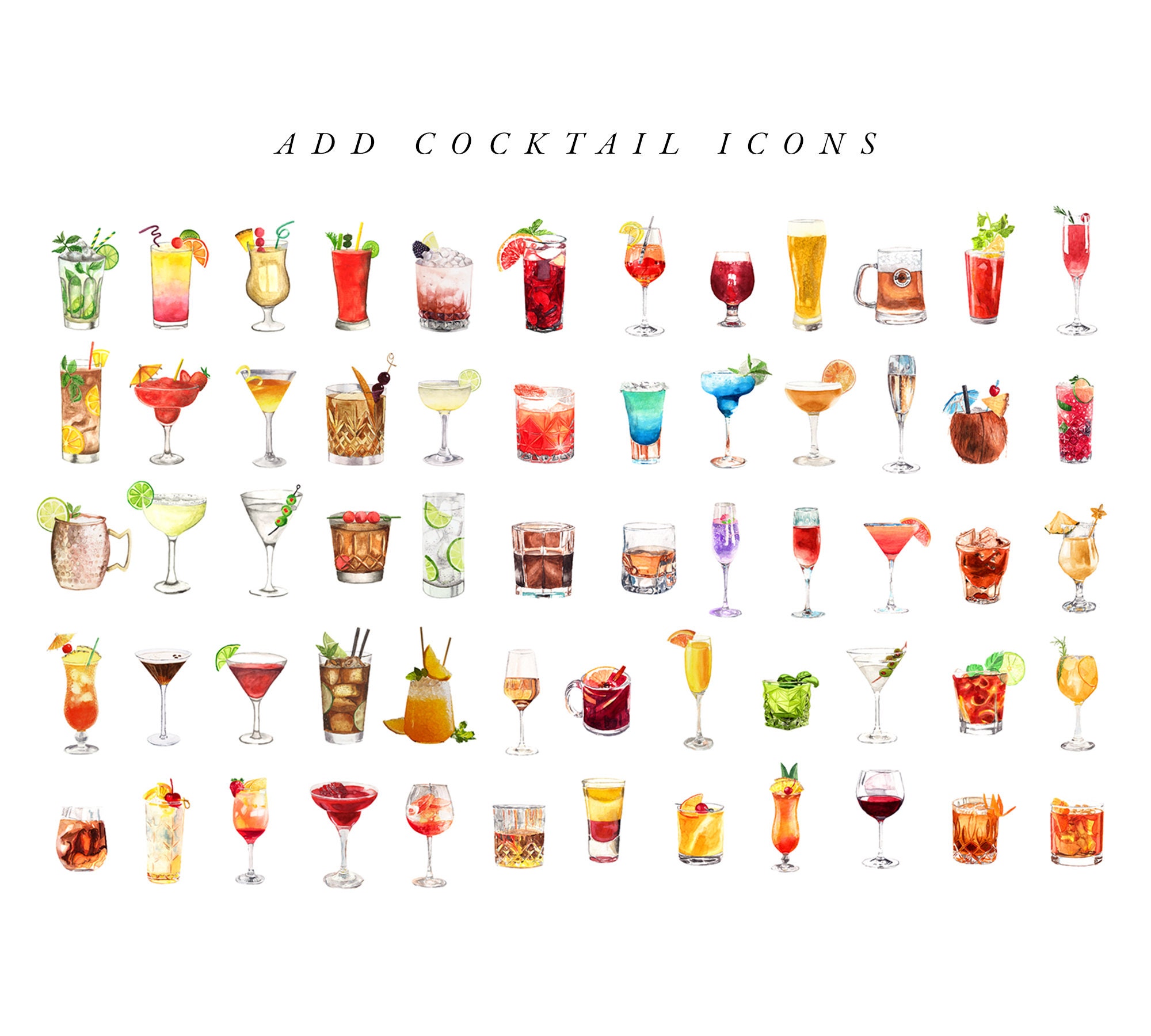 Plantilla editable de letrero de menú de bar de bodas letrero - Etsy México