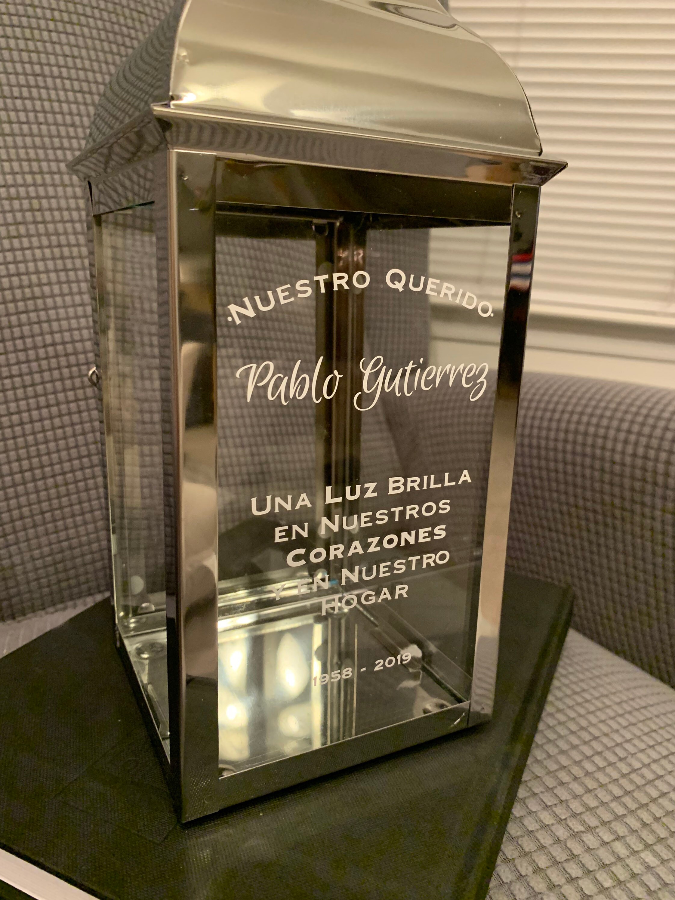 Custom Memorial Lantern to Remember Your Loved Ones - Etsy