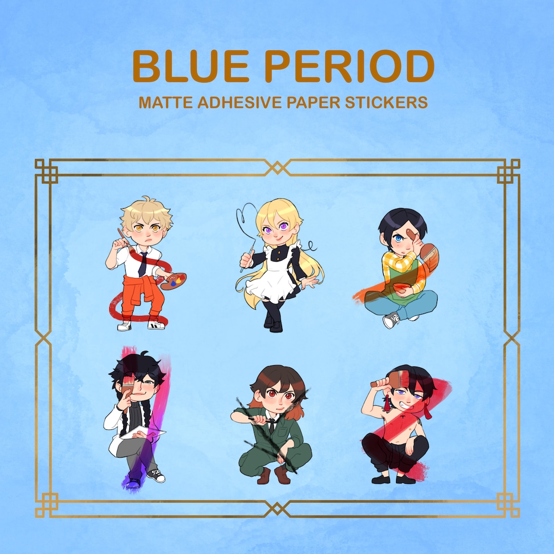 Blue Period Stickers - Etsy
