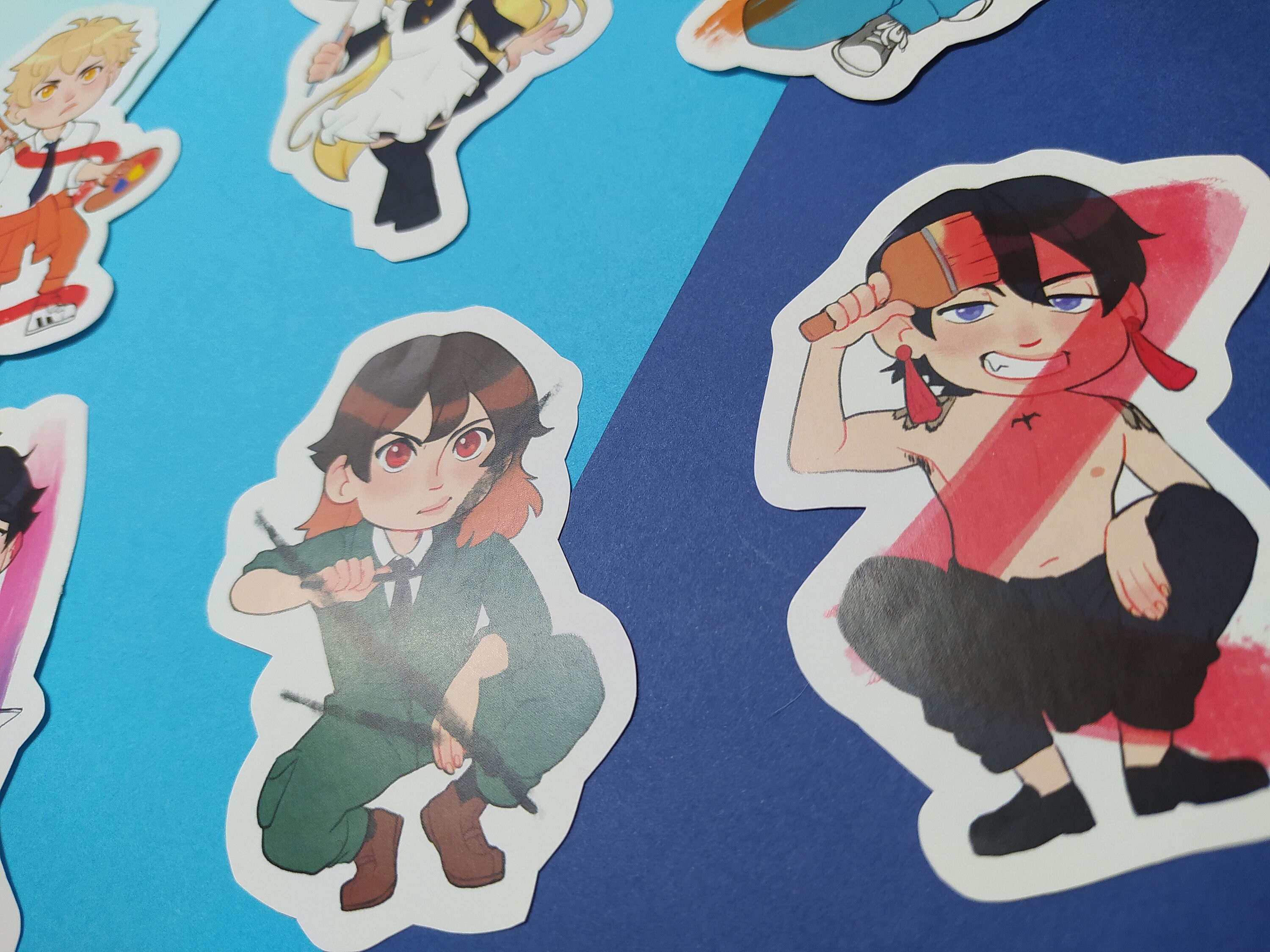 Blue Period Stickers | Etsy