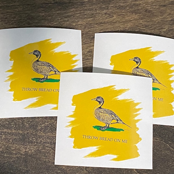 Throw Bread on Me Sticker - Etsy