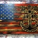 US Navy/wood Flag/wall Hanging/sign/veteran Gifts/gifts for Him/home ...