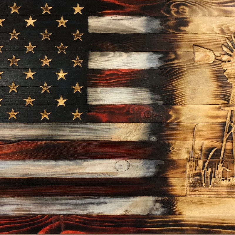 America Wood Sign - Etsy