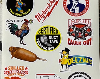 Hard Hat/sticker Pack/gifts/oilfield/skull/dilligaf/vinyl - Etsy
