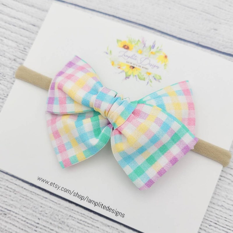 Spring Hair Bows - Etsy