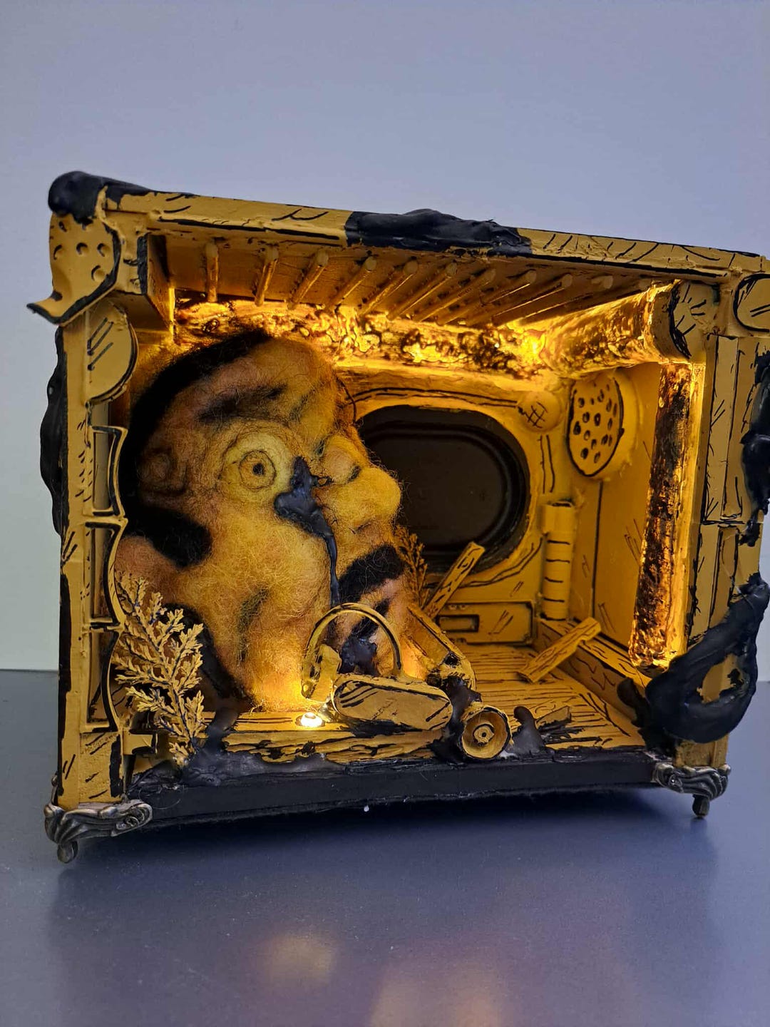 Light-up Diorama - Indy Game Easter Egg - Etsy