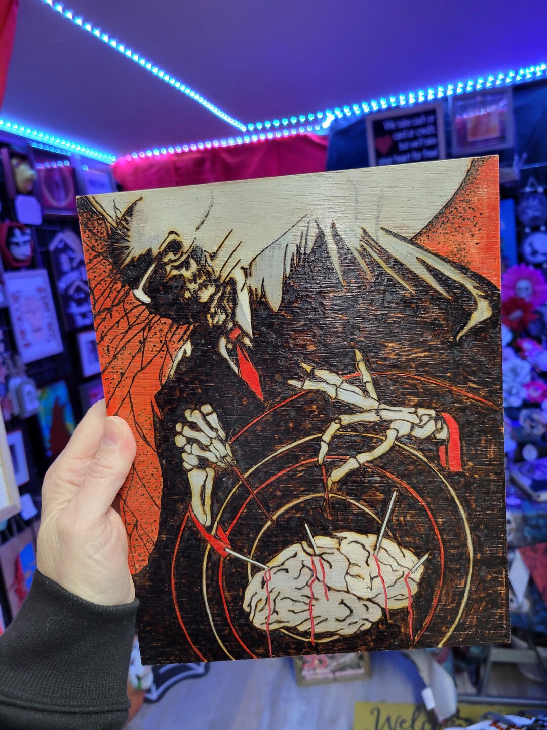 Project Geister Poster Pyrography - Etsy