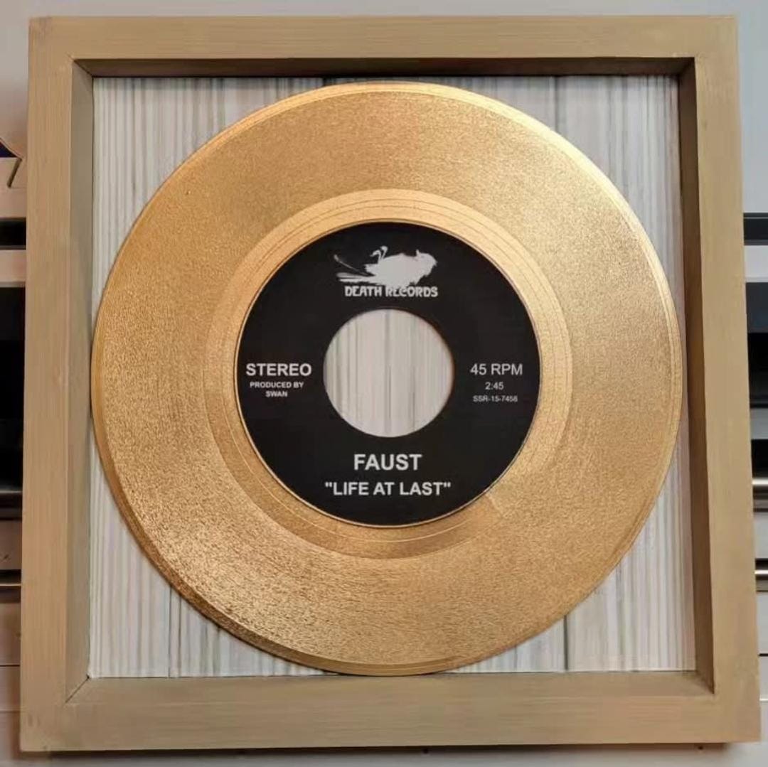 Faust Gold Record Phantom of the Paradise Swan Life at Last - Etsy