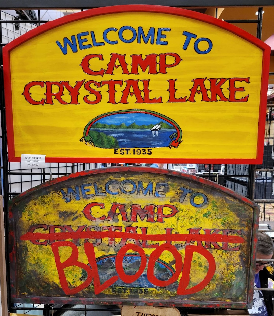 Camp Lake Sign - Etsy