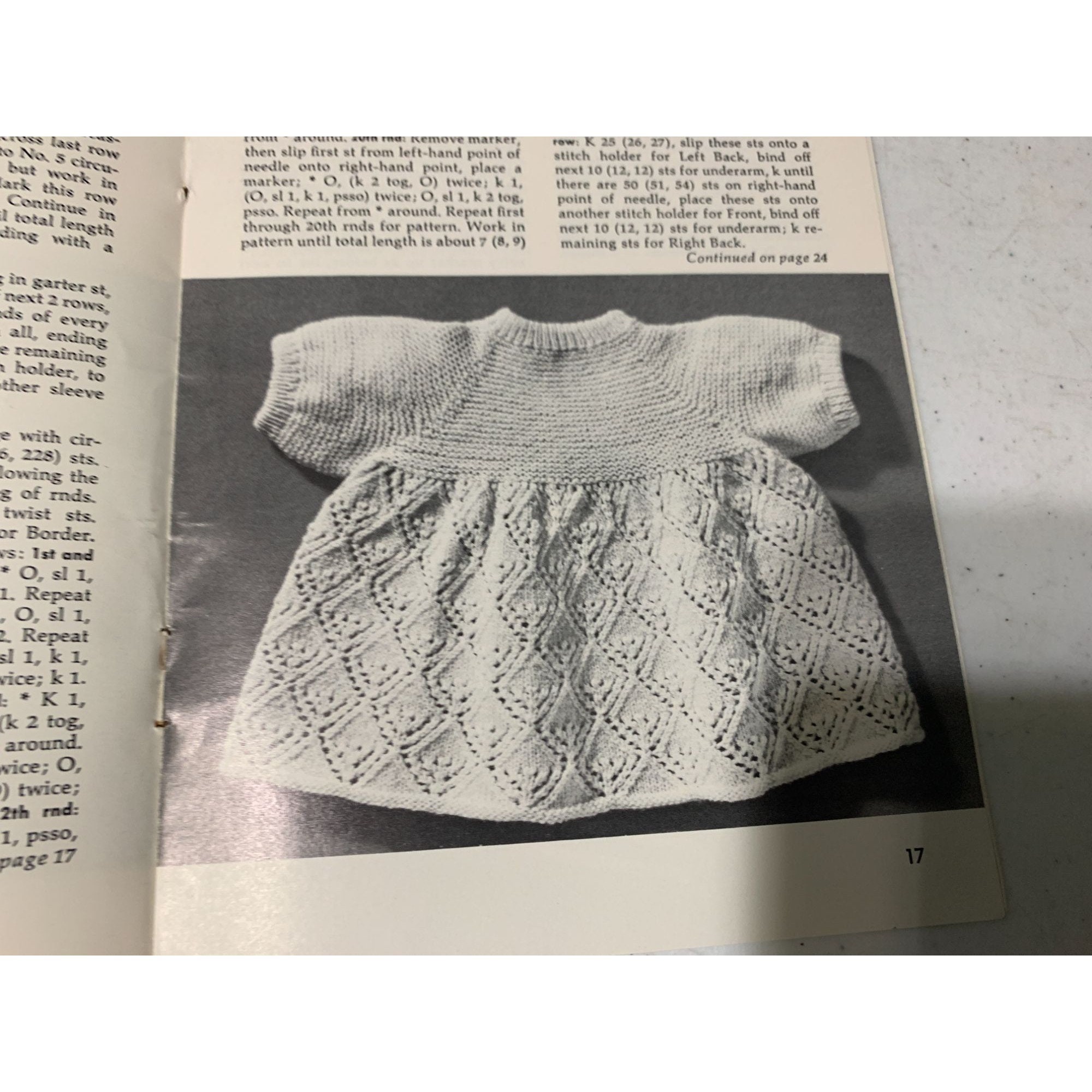 Vintage Craft Book Coats and Clark Knit and Crochet for Babies - Etsy