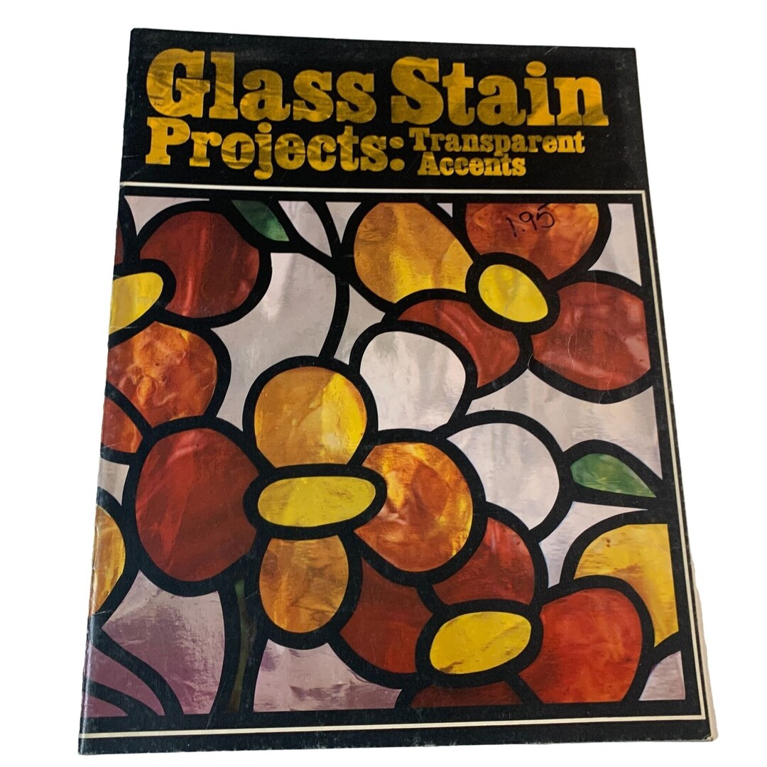 Vintage Book Glass Stain Projects Transparent Accents Royal Craft ...