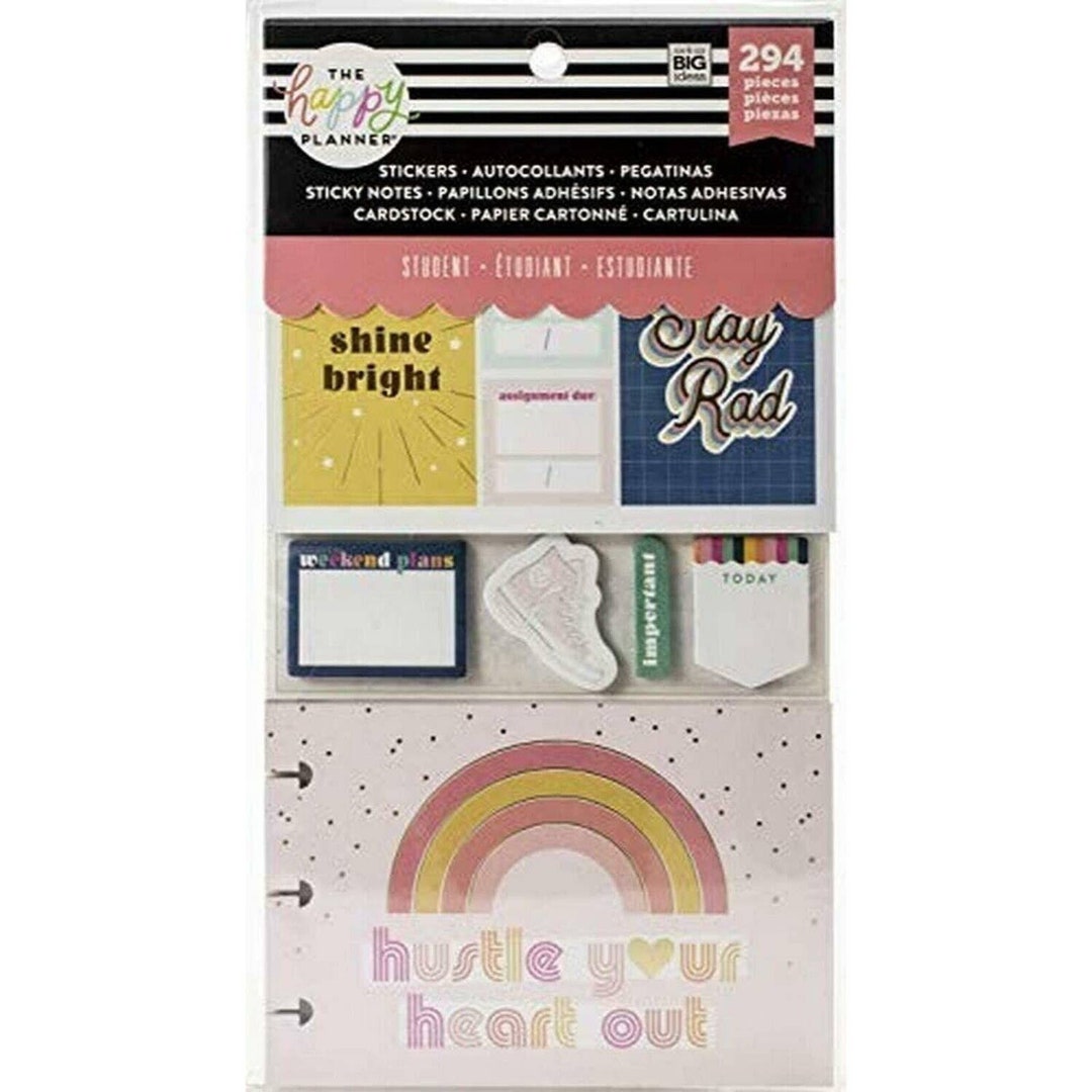 NIP 294 Piece Stickers MAMBI Happy Planner Stay Rad Sticky Notes ...