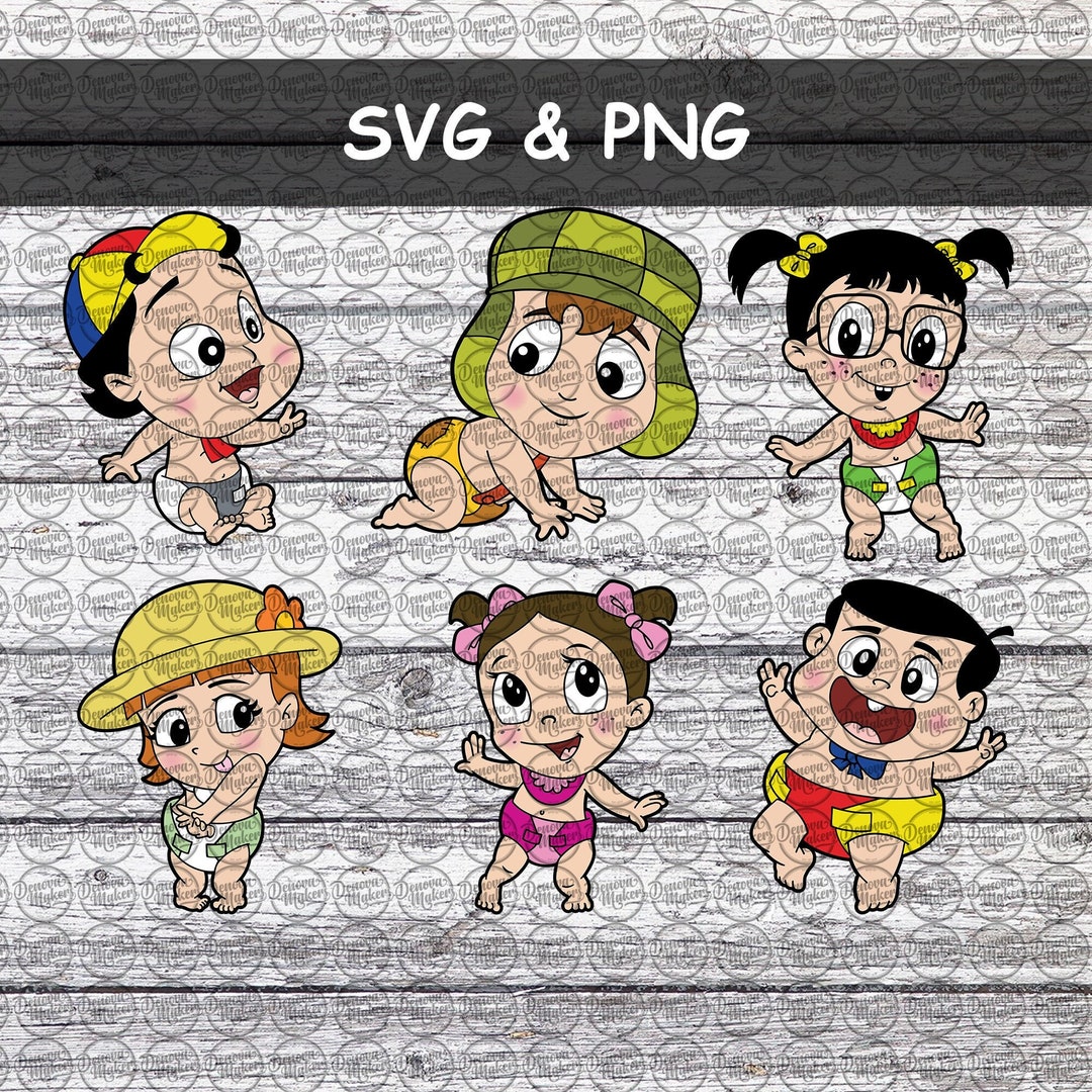 Baby Chavo Del Ocho Cut Files - Etsy