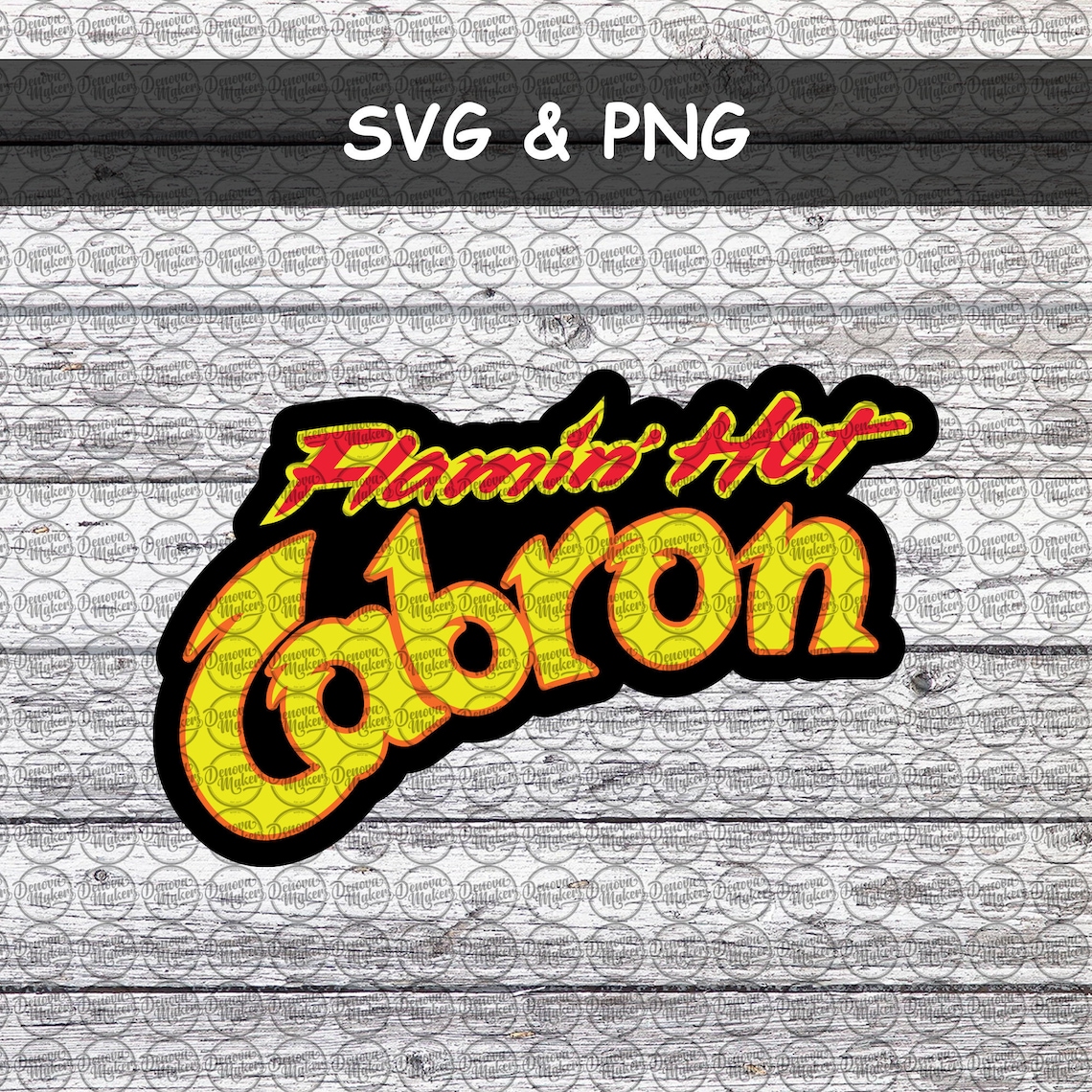 Flamin Hot Cabron SVG - Etsy