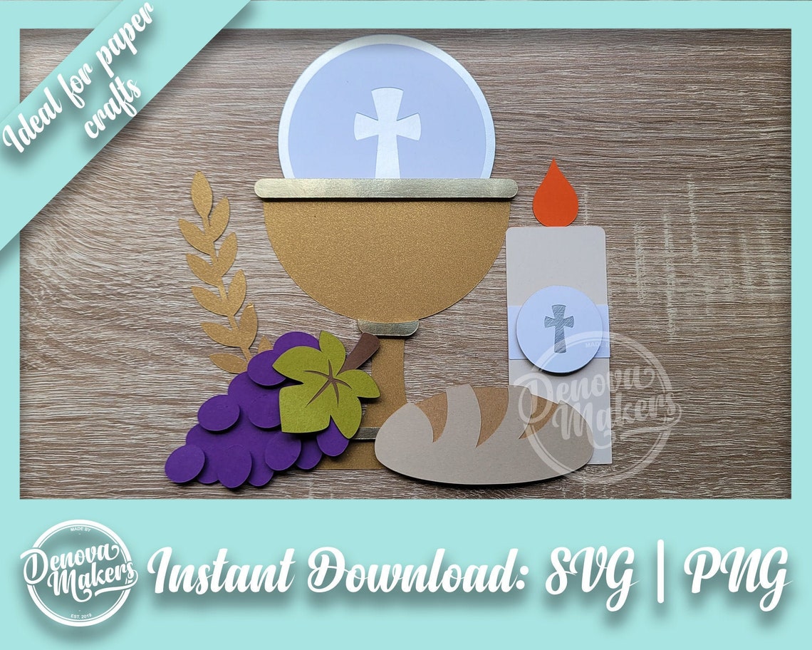 First Communion SVG Bundle - Etsy