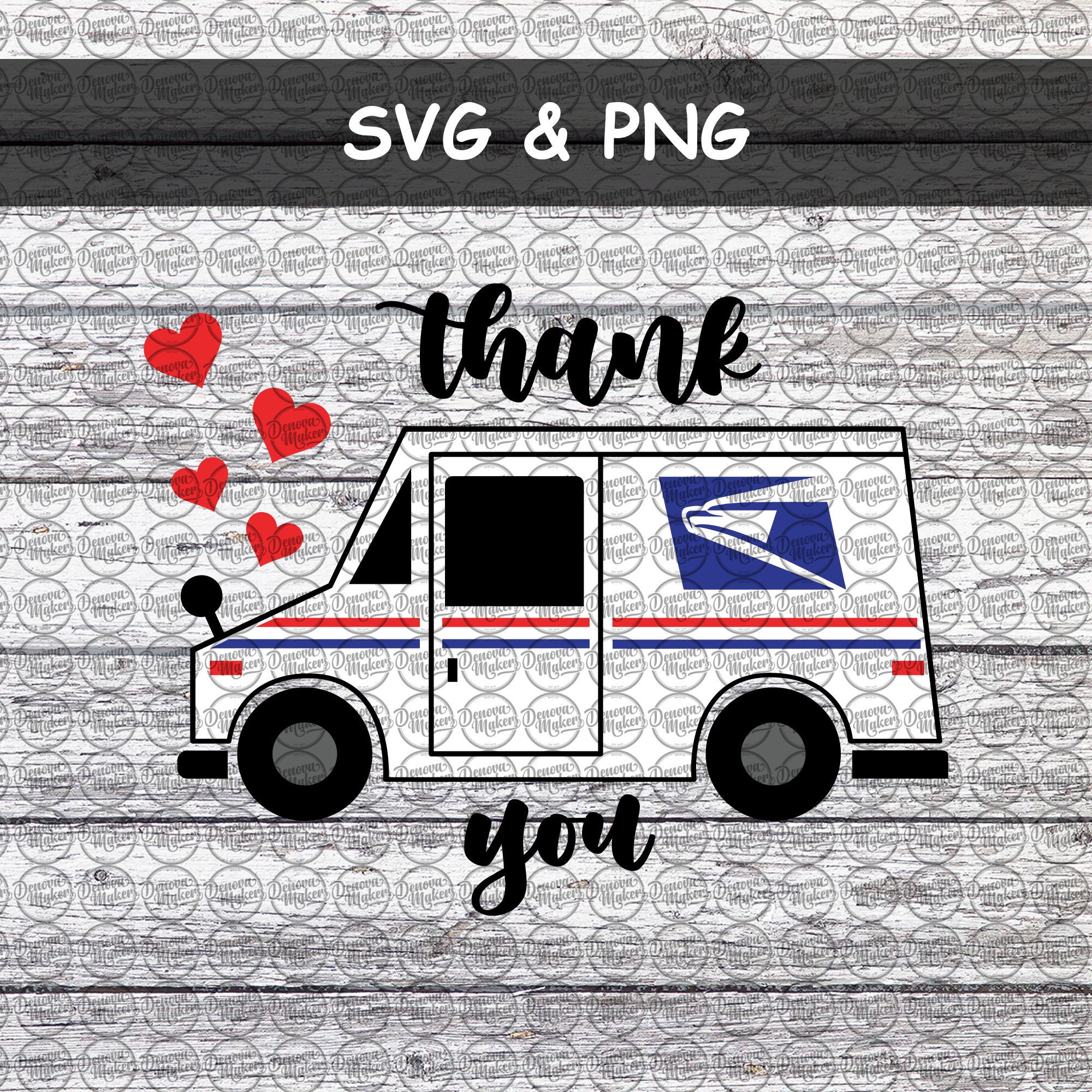 USPS Thank You SVG | Etsy