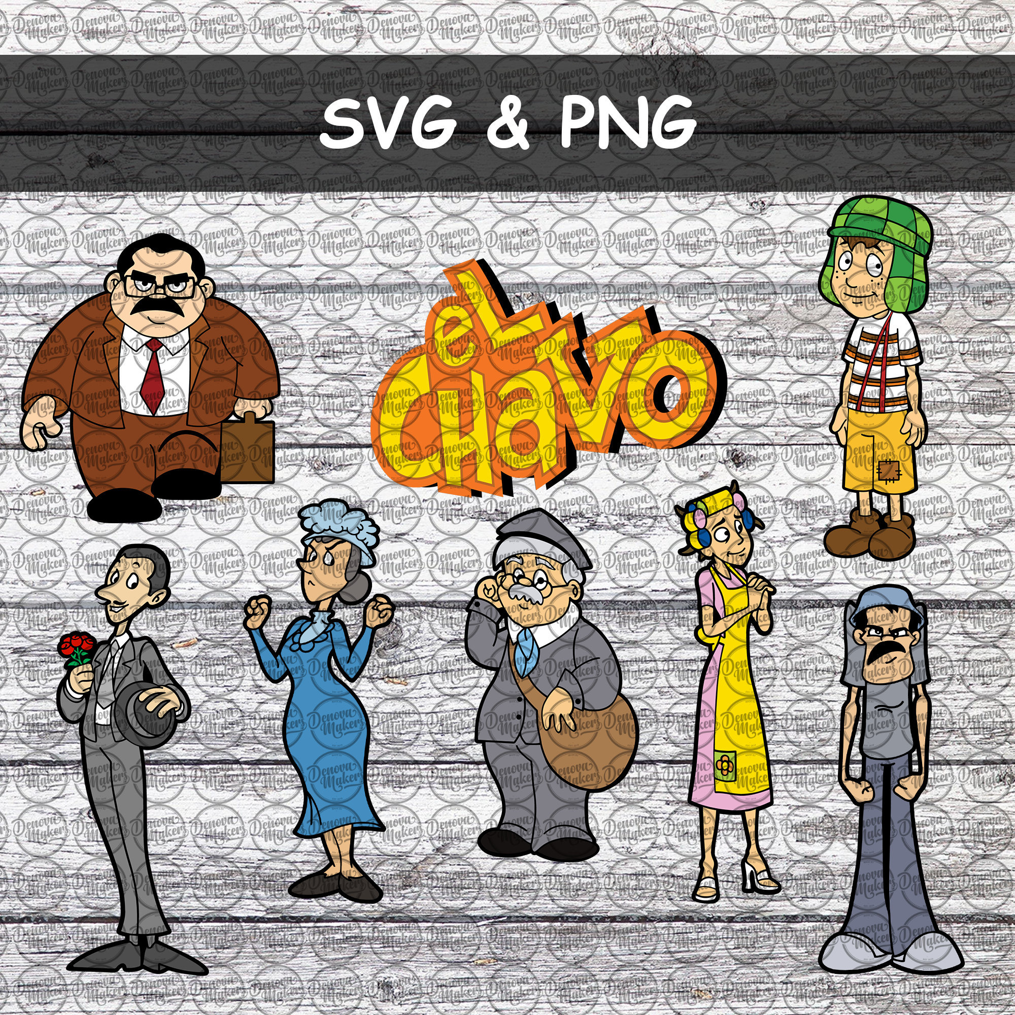 El Chavo Del 8 SVG Bundle - Etsy