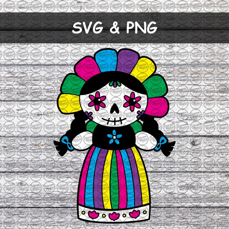 Catrina X Queretana SVG - Etsy