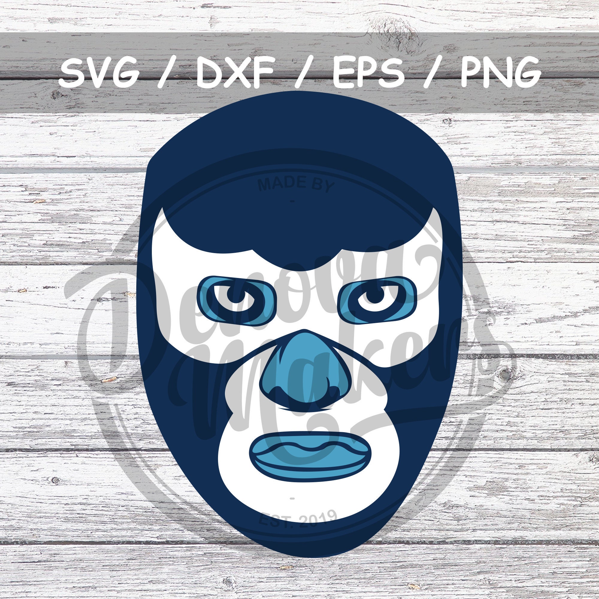 Blue Demon Cut File | Etsy