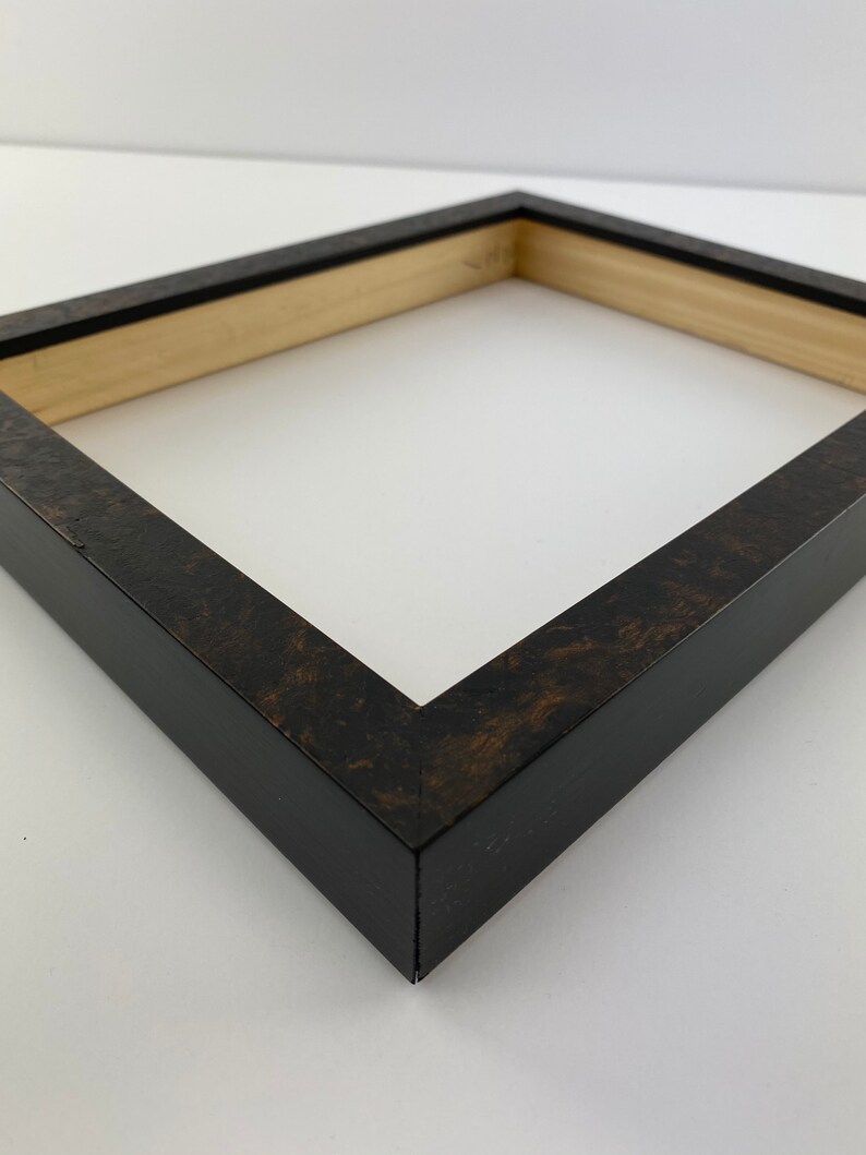 Deep Burl Espresso & Tan Frame Multiple Sizes - Etsy