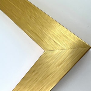 Modern Yellow Gold Frame- 8 X 10 - Etsy