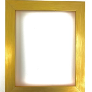 Modern Yellow Gold Frame- 8 X 10 - Etsy
