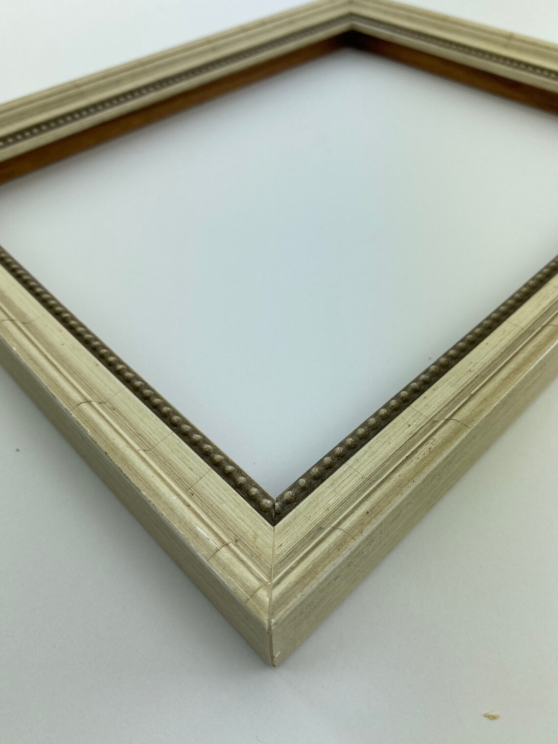Ivory Scoop Beads Frame Multiple Sizes Available | Etsy