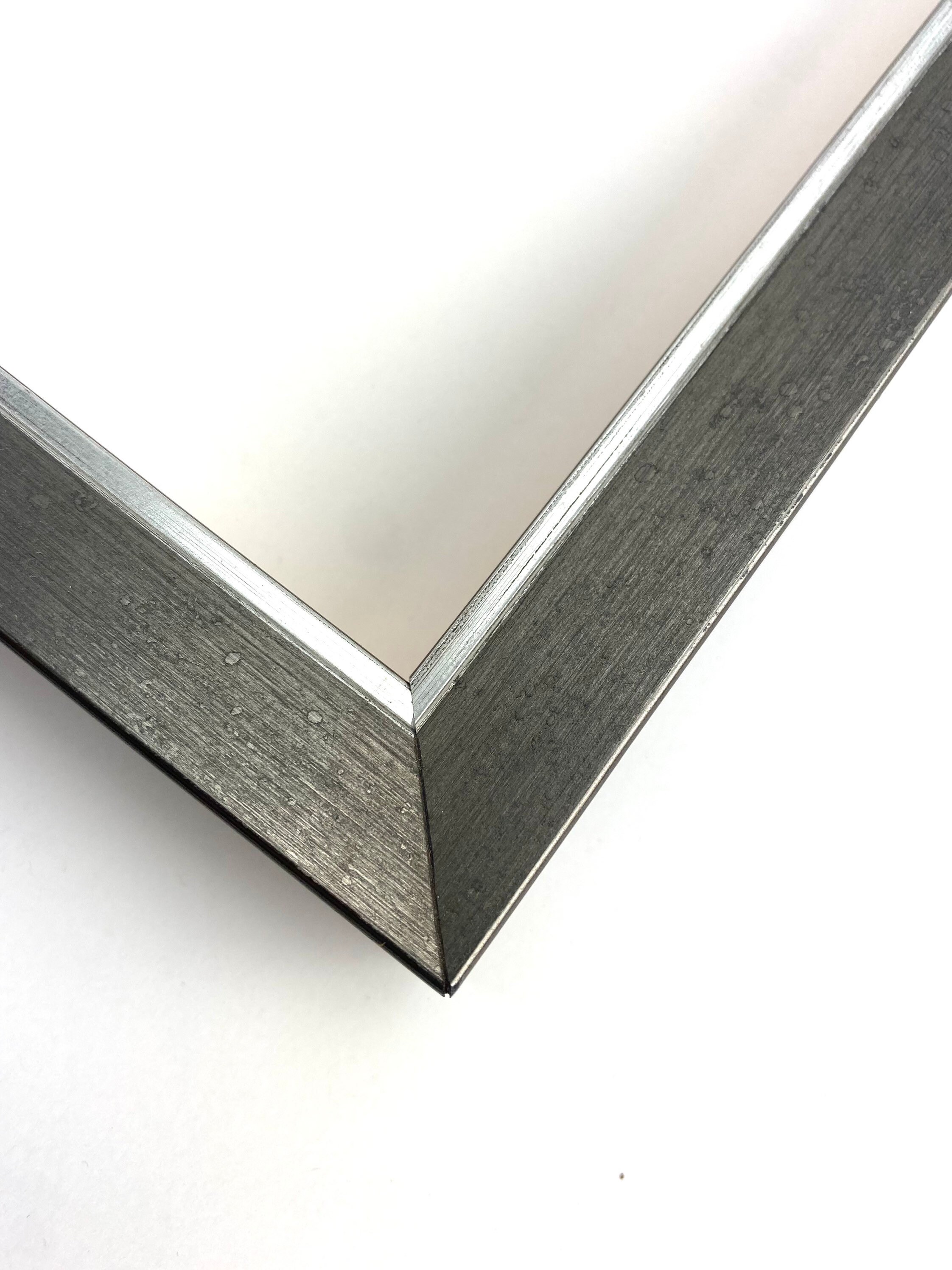 Mottled Pewter Square W/step Frame - 11 X 14 - Etsy