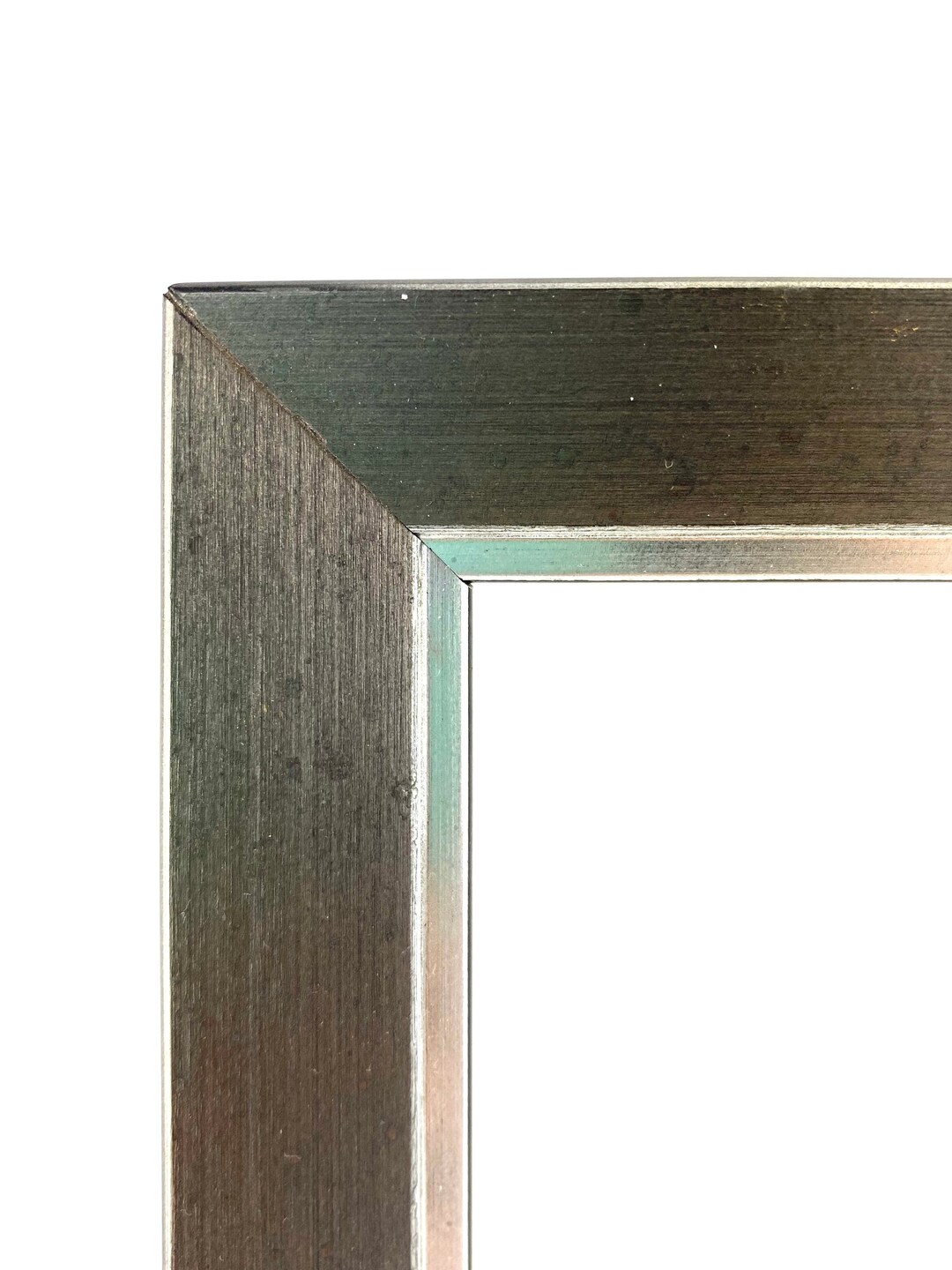 Mottled Pewter Square W/step Frame 8 X 10 - Etsy