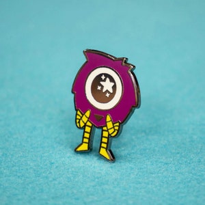 Maple the Meengo Enamel Pin, Cute Enamel Pin for Backpacks, Bags, Coats ...