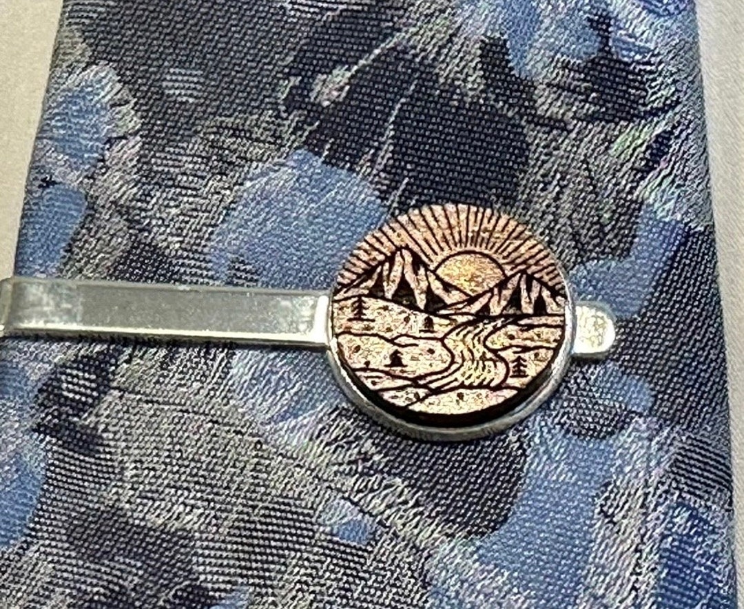 Men's Tie Clip 3 Unique Designs - Etsy