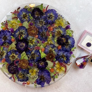 Custom Handmade Floral Table Coffee Side Table Made With Your Special ...