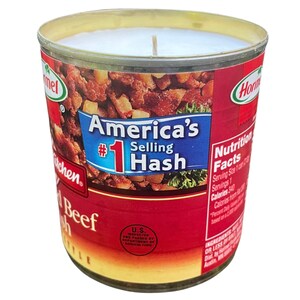 Corned Beef Hash Candle Gag Gift for Dad Boyfriend Brother Groomsman ...