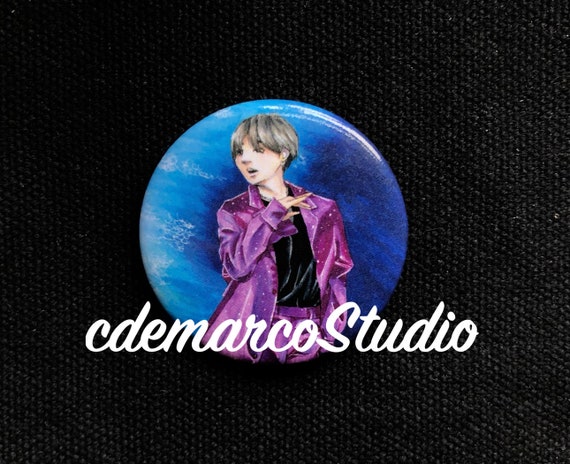 BTS SUGA seesaw 1.5 Pinback Button | Etsy