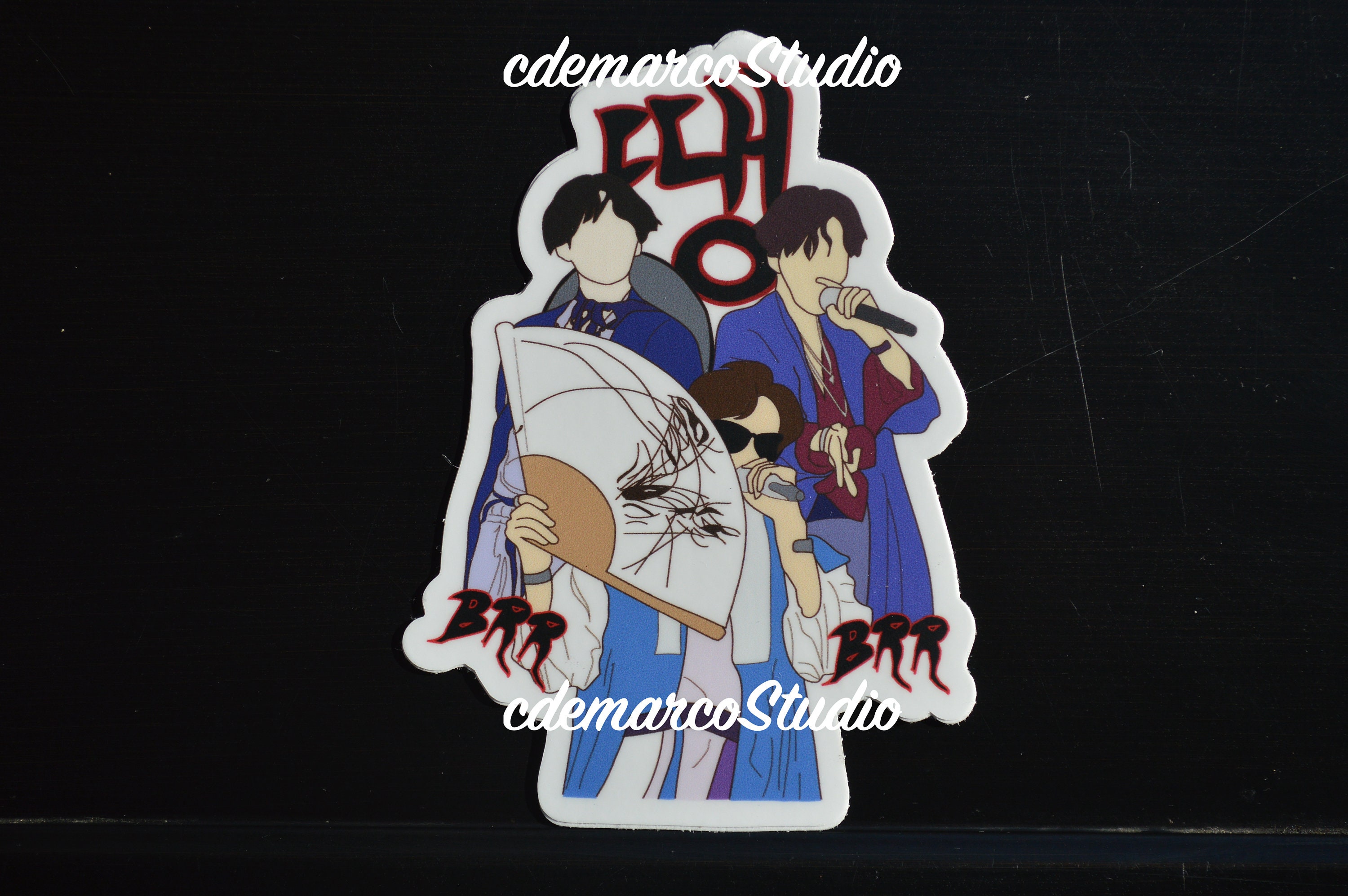 BTS Ddaeng Sticker | Etsy