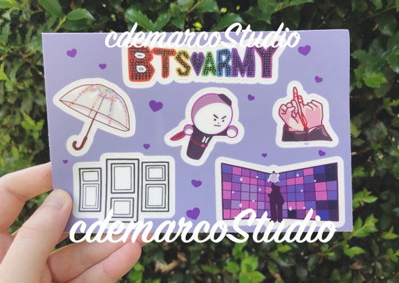 BTS Bangbangcon the Live Sticker Sheet | Etsy