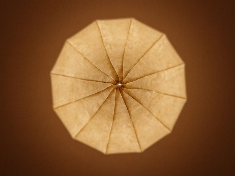 Water Drop Type Japanese Paper Shade Night Lamp - Etsy