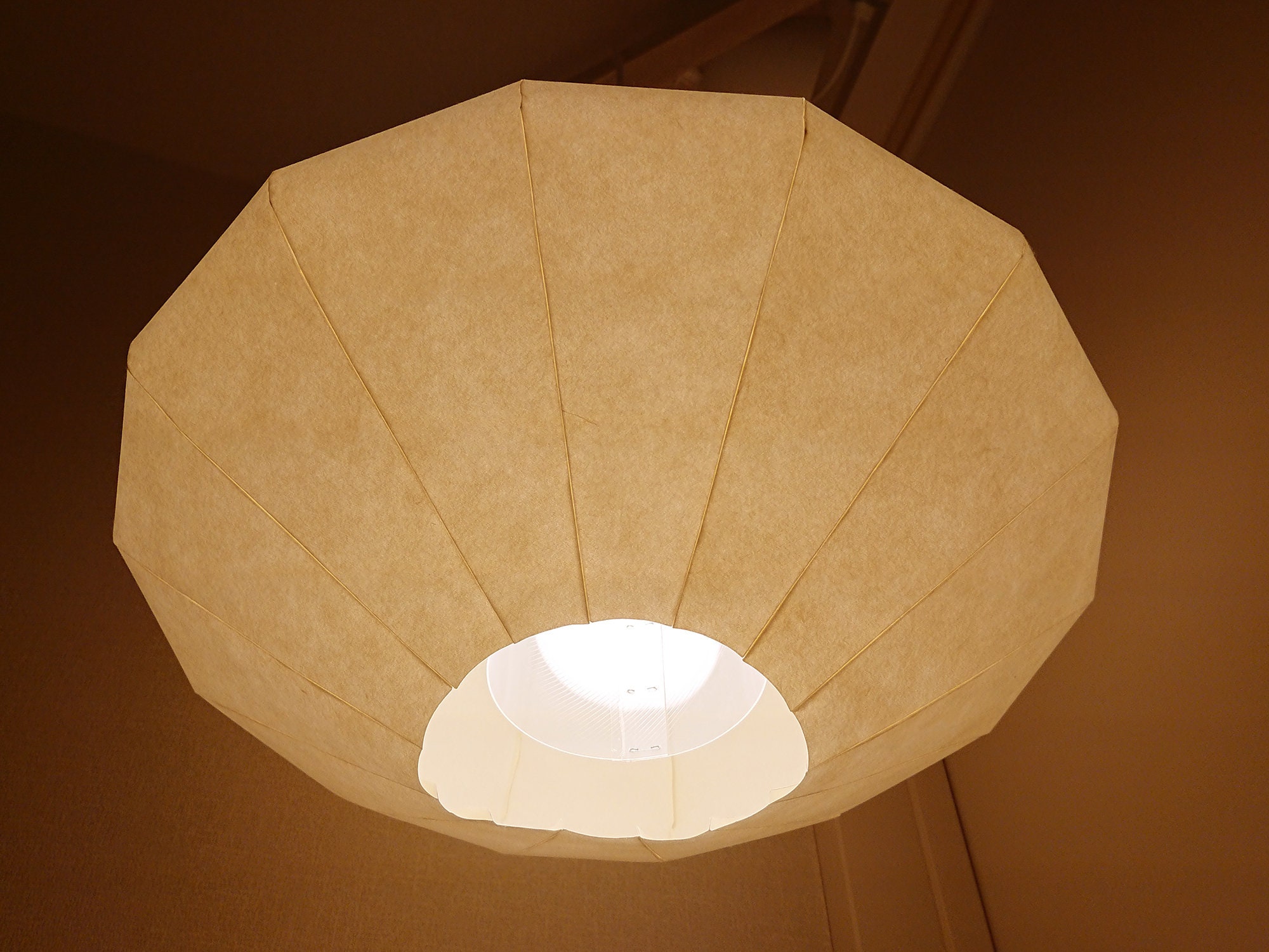 Conical Type Pendant Light Shade Japanese Paper Lamp Shade - Etsy Australia