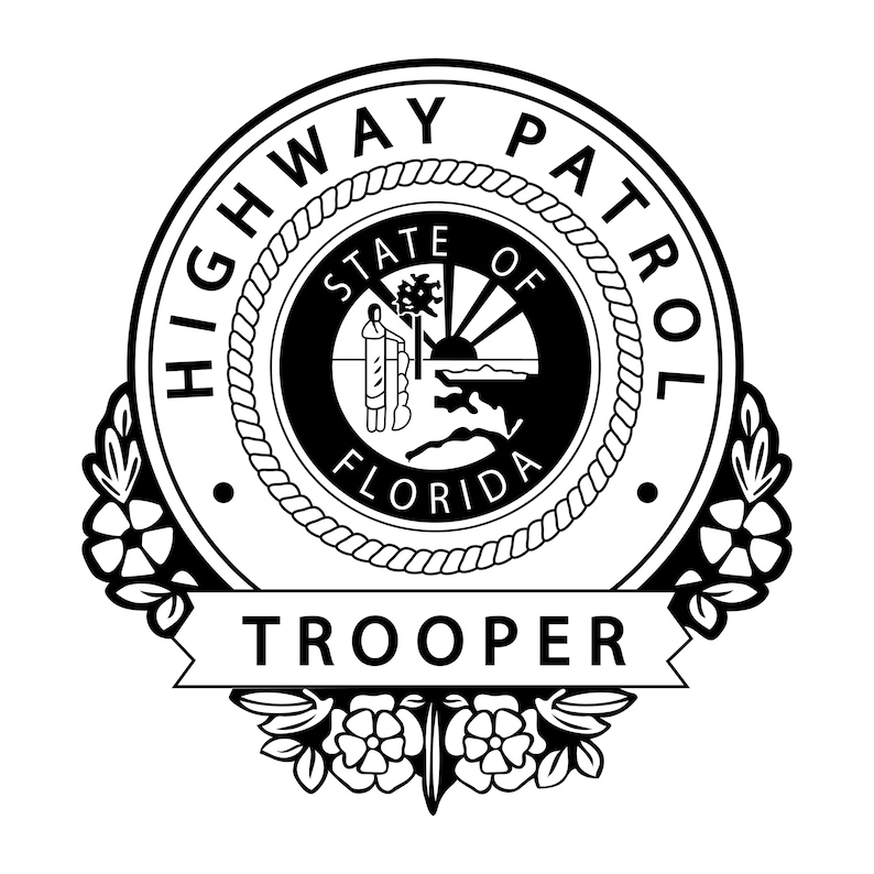 Florida Highway Patrol Badge - Etsy